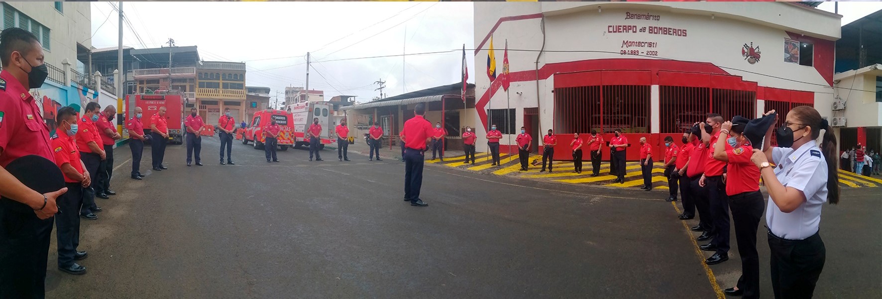 Cuarteles - Benemérito Cuerpo de Bomberos Montecristi
